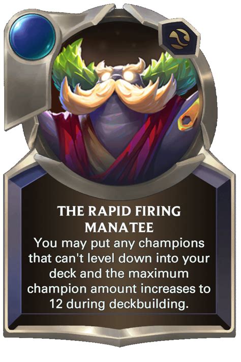 Urf The Rapid Firing Manatee R Customlor