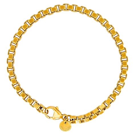 Tiffany And Co Venetian Link Gold Bracelet At 1stdibs Tiffany