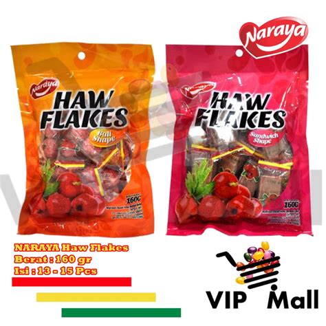 Jual Haw Flakes 160gr Naraya Manisan Buah San Zha Pian Shopee