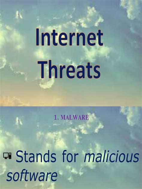 Internet Threats Pdf