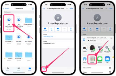 How To Import A VCard VCF File Into IPhone Contacts MacReports