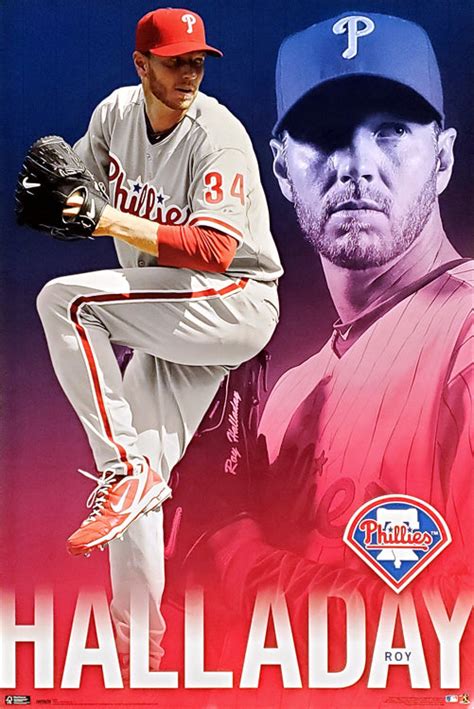 Roy Halladay Ace Philadelphia Phillies Mlb Baseball Poster Costaco