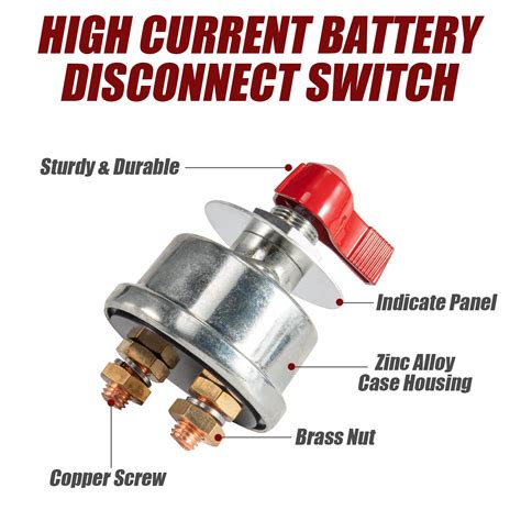 Kacola High Current Battery Disconnect Switch 300a 12