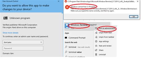 Terminal Can Not Run As Administrator Account In Domain Enviroment Issue Microsoft