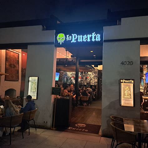 La Puerta San Diego 560 Fourth Ave Gaslamp Menu And Prices