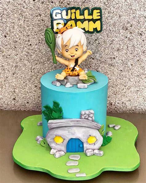 Bamm Bamm Rubble Birthday Cake Between The Pages Blog