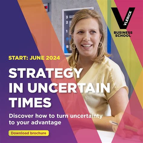 Vlerick Business School On Linkedin Strategy In Uncertain Times