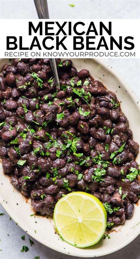 Mexican Black Beans Artofit