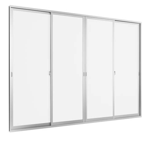 ประตูบานเลื่อน 4 บาน 2 ราง Tostem Thailand