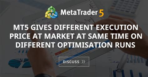 Mt5 Gives Different Execution Price At Market At Same Time On Different Optimisation Runs