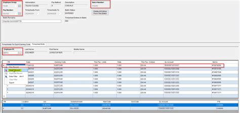 Removing Employee From Imported Exception Timesheet Edsembli Support