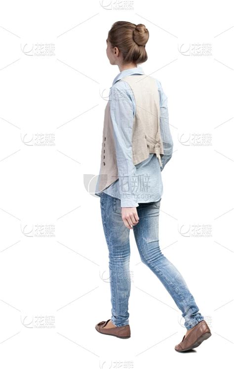 背面视角 女人 汗衫 垂直画幅 美 青少年 在之后 美人 参观者 白人素材 花瓣网