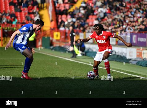London England 15th Mar 2025 Tyreece Campbell And James Carragher During The Sky Bet Efl