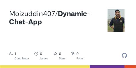 github moizuddin407 dynamic chat app