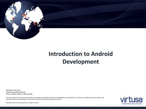 Introduction To Android Development Ppt