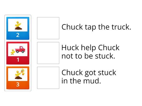 Sequencing Events Match Up