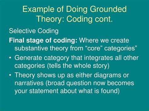 ppt grounded theory powerpoint presentation free download id 4496370