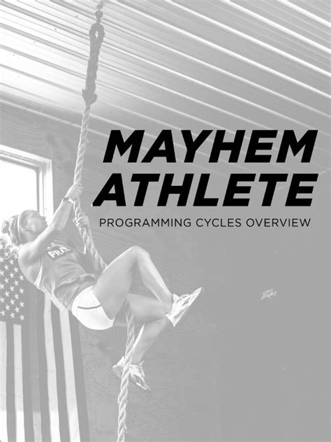 Programming Cycles Overview Pdf