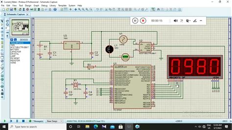 pic16f887 ammeter demo pic projects mobile app youtube