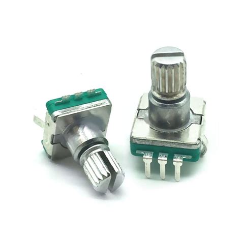Ec11 Rotary Encoder With Push Button Switch 5pin 13mm Makers Electronics