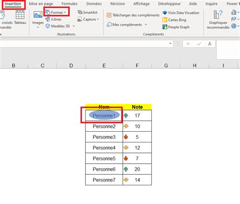 Comment Encercler Du Texte Dans Excel