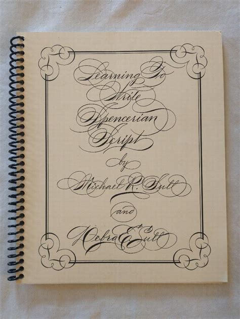 Learning To Write Spencerian Script