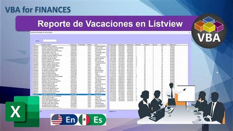 Vba Excel Carga De Datos Al Listview Youtube