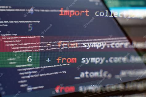 Premium Photo Software Developer Programming Code Abstract Computer Script Code Selective Focus