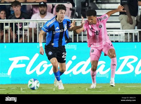 Cf Montreal Midfielder Caden Clark 23 And Inter Miami Defender Ian