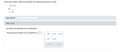 Solved Using Truth Tables Determine Whether The Following Chegg
