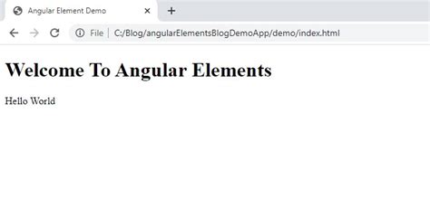 Everything You Need To Know About Angular Elements