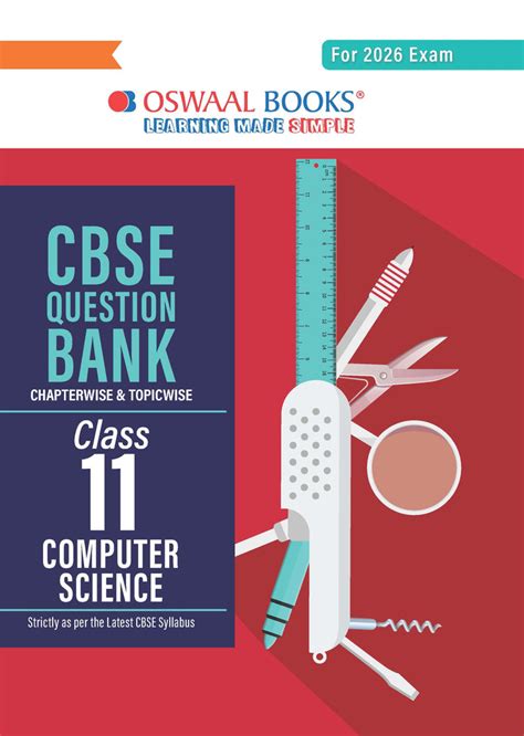 Cbse Question Bank Class 11 Computer Science Chapterwise And Topicwis