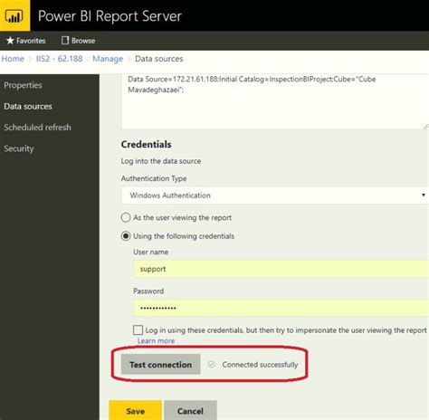 Powerbi Power Bi Connection Issue To Analysis Service Datasource Stack Overflow