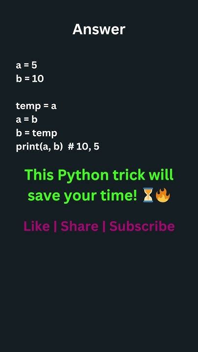 Mind Blowing Python Trick You Never Knew 🤯 1 Line Code Hack Python