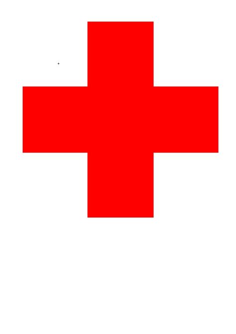 Red Cross Emergency Signs Drawing Free Image Download
