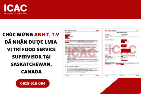 Ch C M Ng Anh T T V Nh N C Lmia V Tr Food Service Supervisor Icac Canadian
