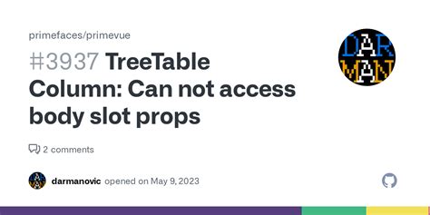 Treetable Column Can Not Access Body Slot Props · Issue 3937