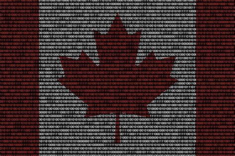 Premium Photo Matrix Binary Code Of Zeros And Ones In Canada Flag