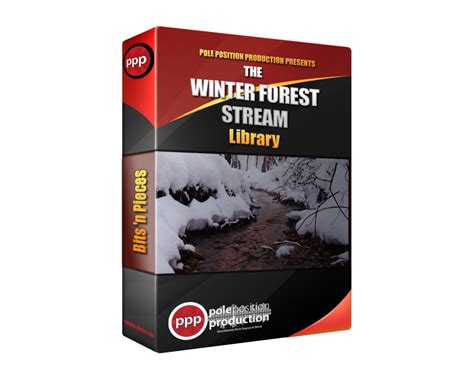 winter forest stream sound effects pole position production