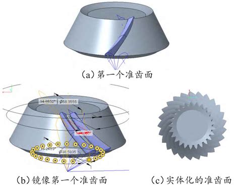 Accurate Parameterized Modeling Of Bevel Gear Zhy Gear