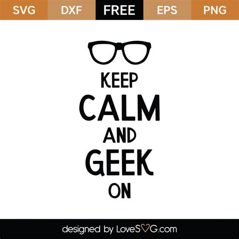 Free Geek Svg Cut Files