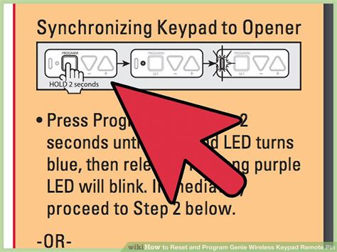 How To Reset And Program Genie Wireless Keypad Remote Pin 7 Steps