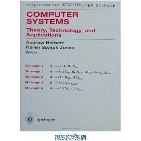 خرید و قیمت دانلود کتاب Computer Systems Theory Technology And Applications ترب