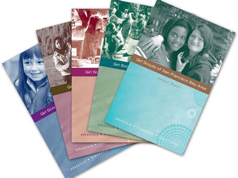 Ruby Deluxe Design Illustration Video Girl Scouts Annual Reports