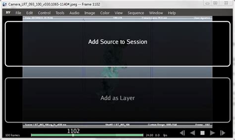 tidy vfx rv player comparing images