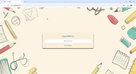 Hunza Talha Khan On Linkedin React Vite Tailwindcss Inputmirror