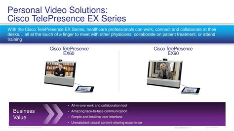 PPT Cisco TelePresence For Healthcare PowerPoint Presentation Free Download ID