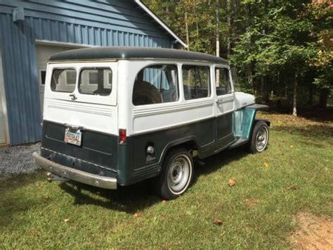 1957 Willys Wagon 4wd L6 226 With Pto Winch Classic Willys Wagon L6