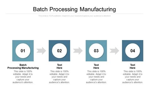 Batch Processing Manufacturing Ppt PowerPoint Presentation Inspiration Graphic Tips