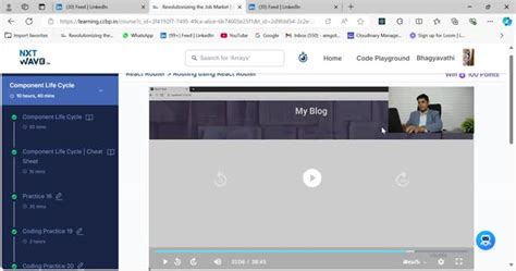 Bhagyavathi Amgoth On Linkedin Component Life Cycle Coding Practice